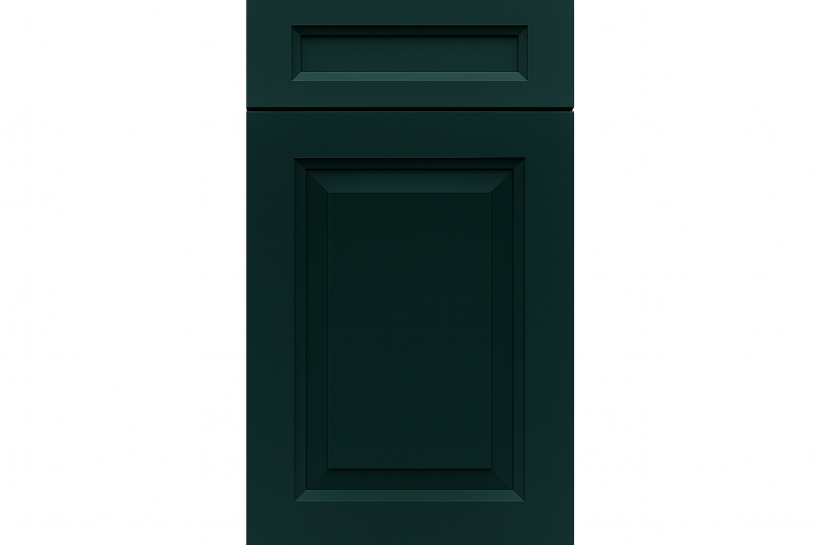 Avalon Raised Panel in Sherwin-Williams® Dard Hunter Green (SW 0041 ...